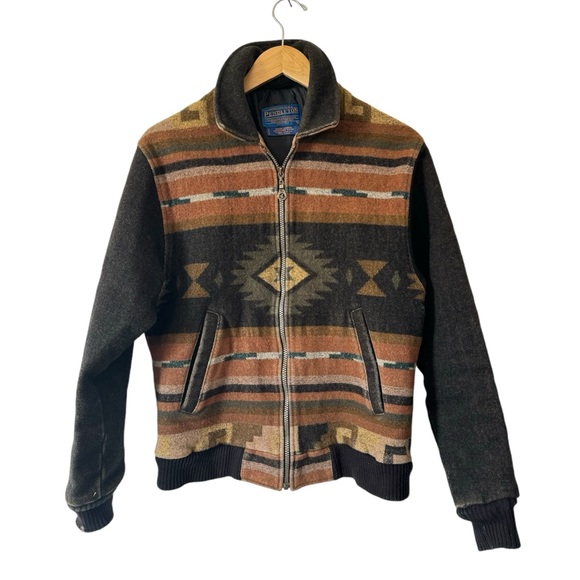 Pendleton | Jackets & Coats | Vintage Pendleton Wool Bomber Jacket ...